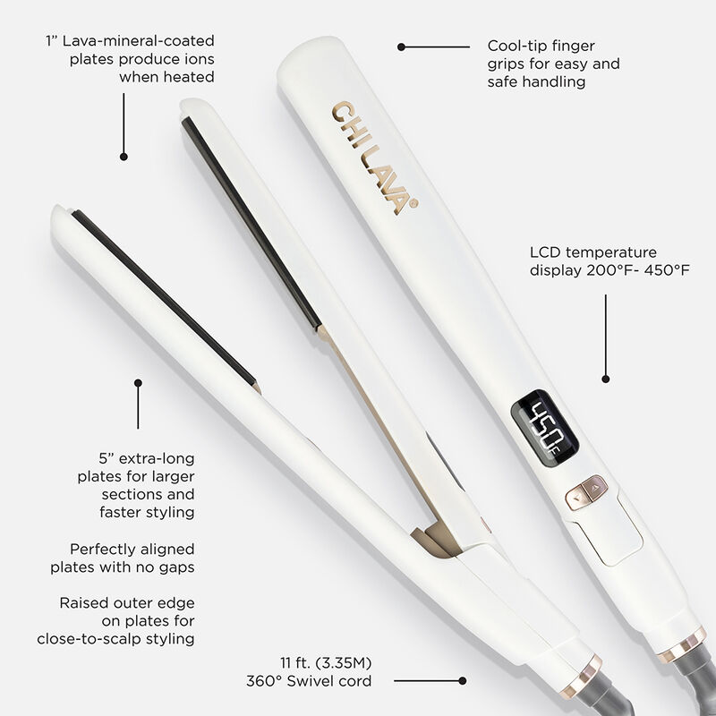 Lava 1 Inch Hairstyling Iron | CHI Haircare